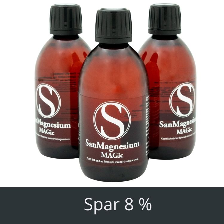 3 stk SanMagnesium - MAGic – SanOmega